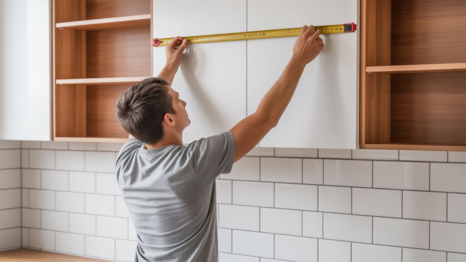 Wall Cabinet Height from Floor: Find the Ideal Fit - HingeModern